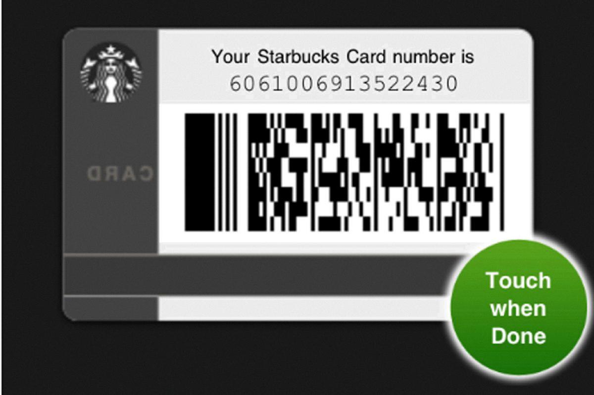 How to Scan the Barcode of a Starbucks Gift Card? - DeviceMAG